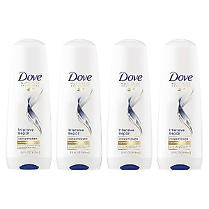 Dove Nutritive Solutions for Dry Hair, Intensive Repair, Deep Conditioner, 12 Fl Oz (Pack of 4)