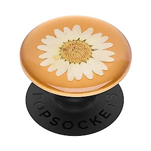 PopSockets Phone Grip with Expanding Kickstand, for Phone - White Daisy