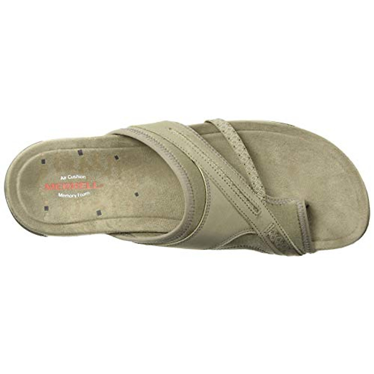 Merrell Women's Terran Post II Athletic Sandal, Taupe, 8 M US