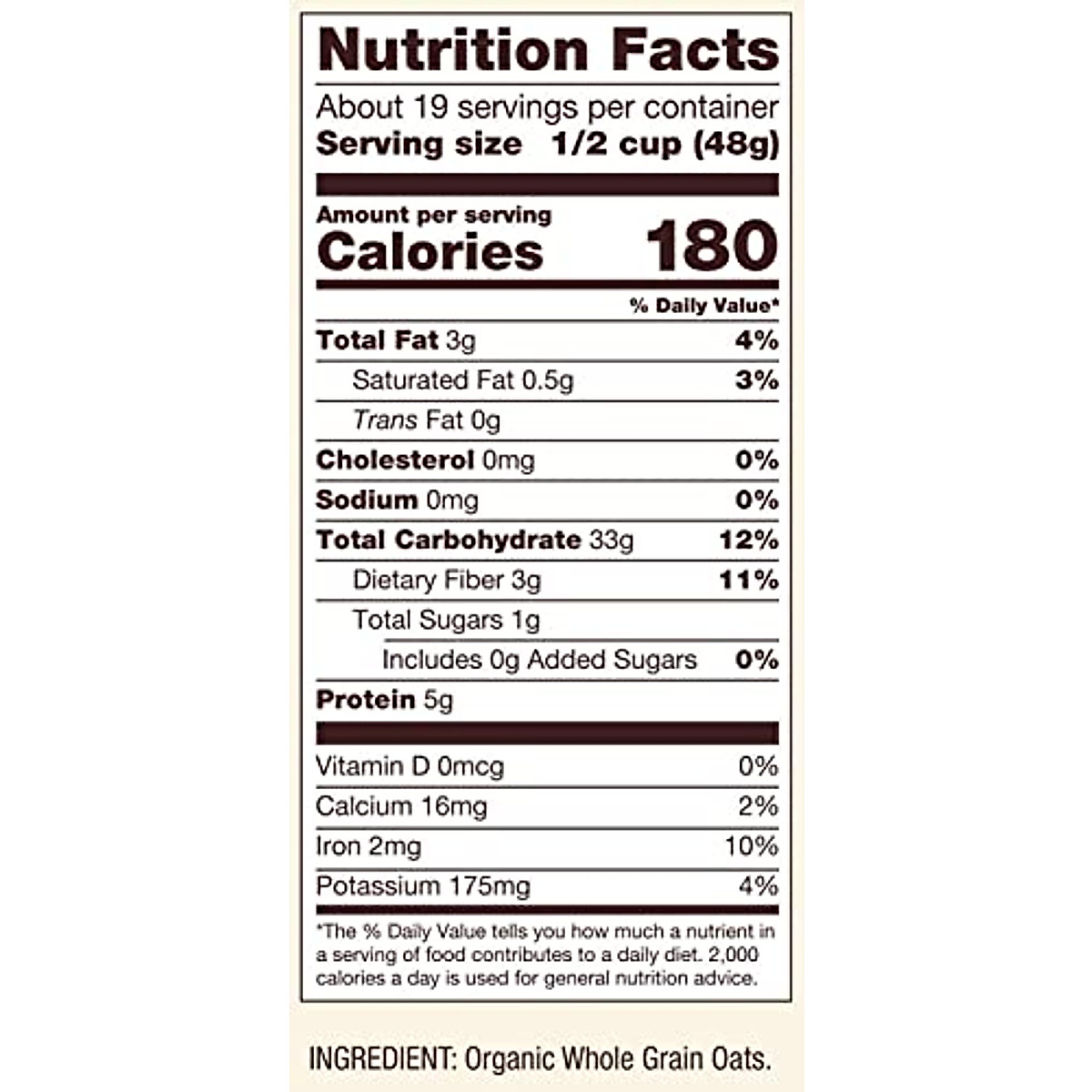 Bob's Red Mill Organic Old Fashioned Rolled Oats, 32-ounce (Pack of 4)