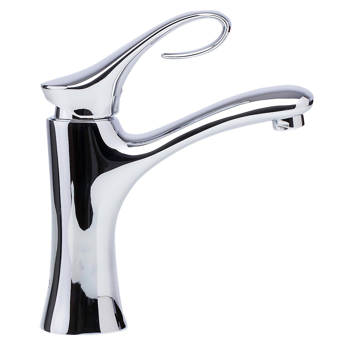 ALFI brand AB1295 Single Lever Bathroom Faucet, Brushed Nickel