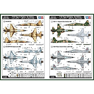 Hobby Boss F-5E Tiger II Fighter Airplane Model Building Kit