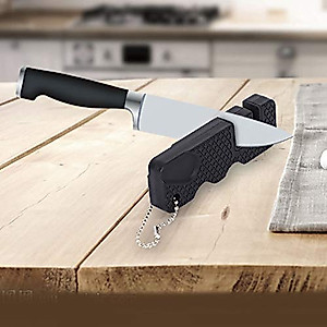 Knife Sharpener, Kitchen Knife Repair Restore Polishing Mini Knife Sharpener Portable Outdoor Camping Knifes For Kitchen Accessories