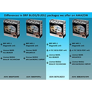 BRP Buds / BUDS2 MPI-3 Diagnostic Scanner All-Dealer/Dealer Technician 4TEC/ETEC+DESSPOST for SEADOO Skidoo CANAM