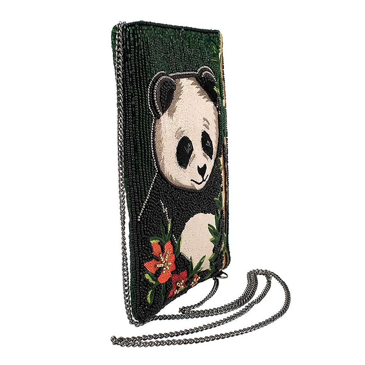 Mary Frances womens Mary Frances Panda Love Crossbody Phone Bag, Multi, One Size US