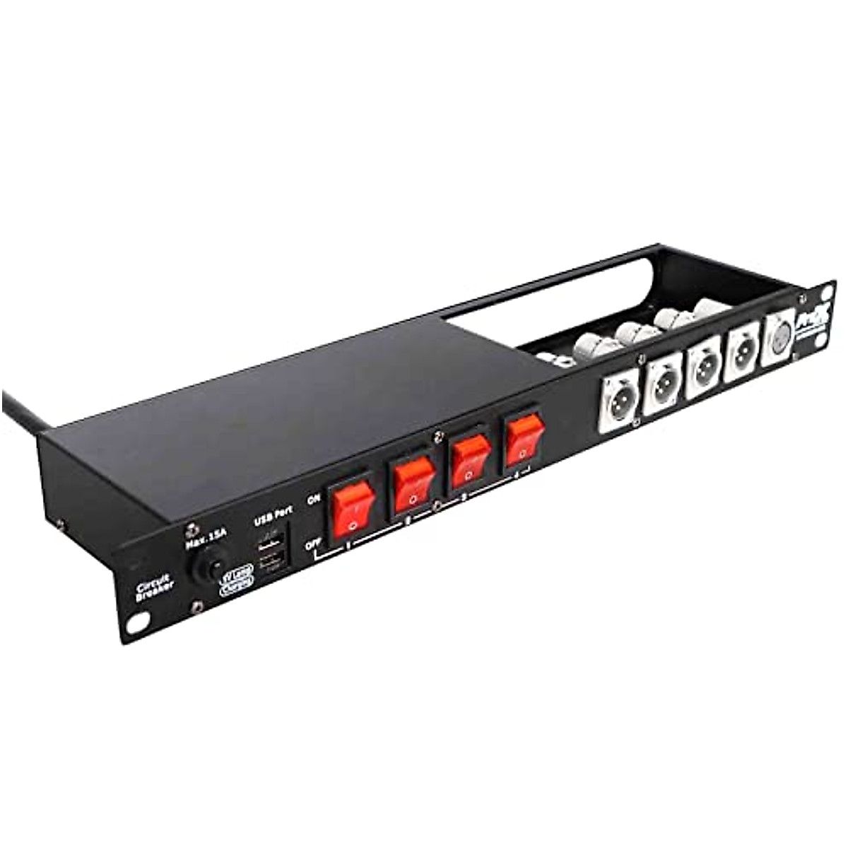 Artist Unknown A- B Box, Black (X-PC4XLR-USB)