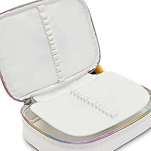 Kipling 100 Pens Case Truly Grey Rainbow