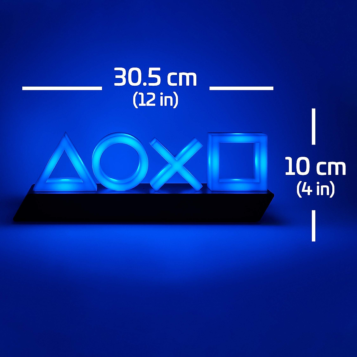 PlayStation PS5 Icons Light and Logo Light, Music Reactive Game Room Lighting PlayStation Room Decor