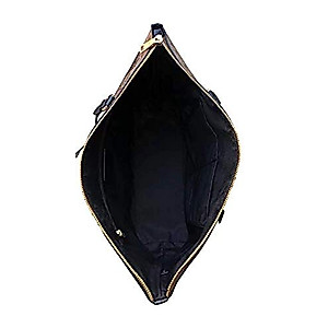 Coach Gallery Tote Shoulder Bag (Khaki/Black)