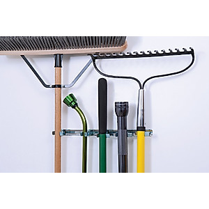 Lehigh SG5 17-Inch Sliding Spring Grip Organizer, Silver