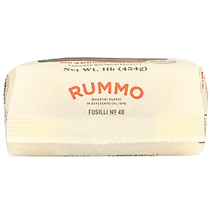 Rummo Italian Pasta Fusili No.48, Always Al Dente (16 Ounce Package)