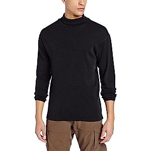 Minus33 Merino Wool 712 Kinsman Midweight Turtleneck Black Large