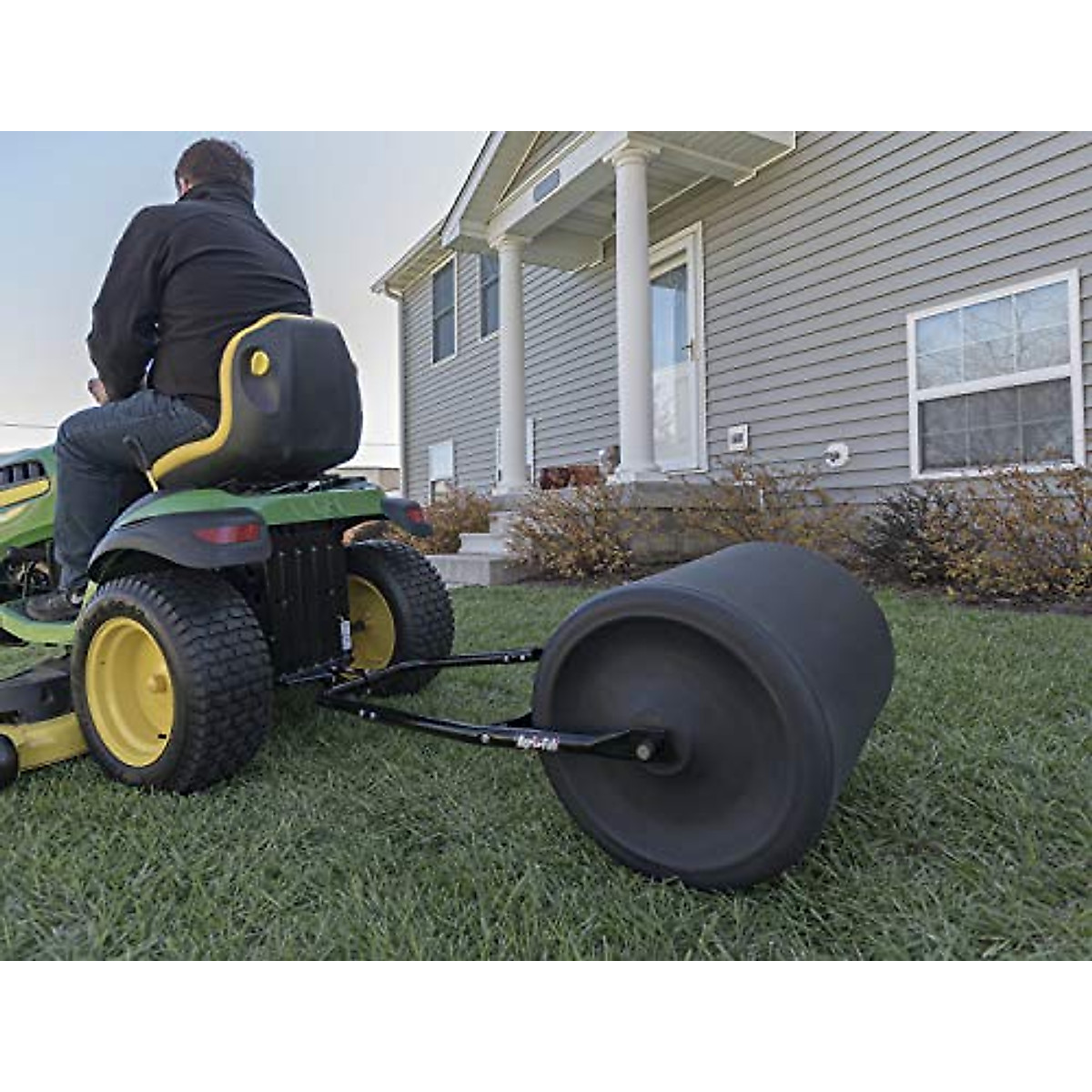 Agri-Fab 45-0267 18- by 24-Inch Poly Push/Tow Lawn Roller,Black