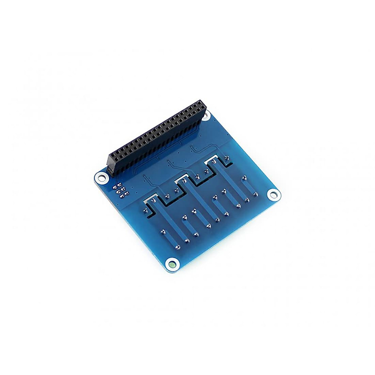 Coolwell Waveshare Raspberry Pi Relay HAT 3-CH Relay Board for Raspberry Pi Raspberry Pi 4B+ 4B 3B+ 3B 2B+ Zero W WH to Control High Voltage/high Current Devices