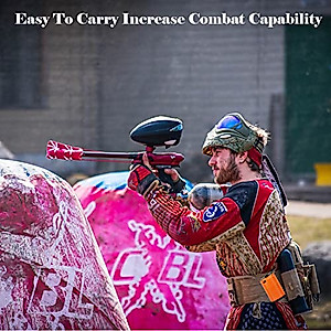 ARMARD Airsoft Grenade，Gel Blaster Grenade Launcher，Paintball Grenade，Metal Pull Ring, 6mm BBS Tactical Whirligig Impact Grenade, 7mm Gel Shower for Strike Game