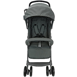 509 Crew Shopee: Kids Lightweight Stroller with Extra-Large Canopy - Storage Basket, Front Swivel Wheels, Ergonomic Handle, Cup Holder & Reclinable Back Rest, Ages 6-36 Months