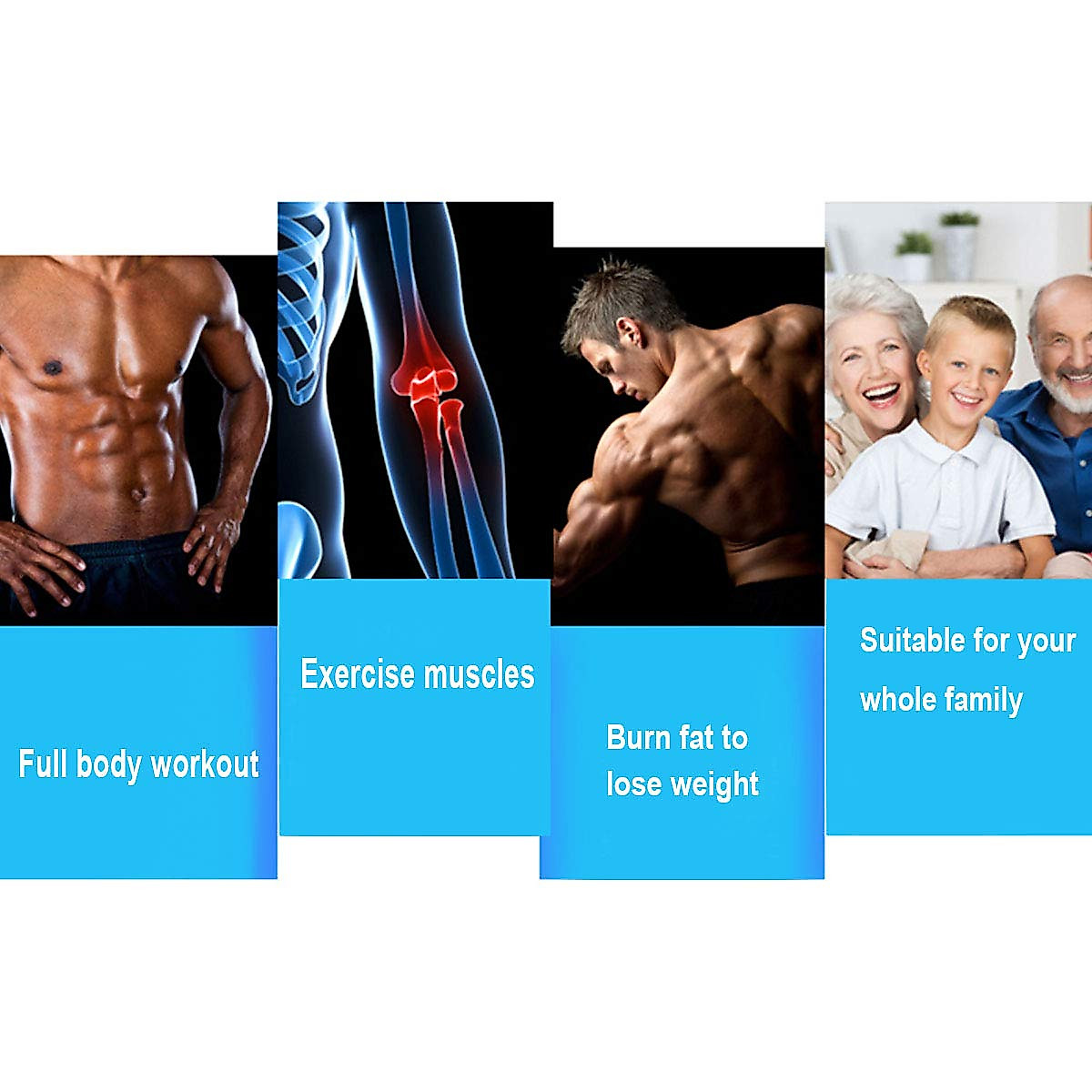 GYMAX Magnetic Rower, 8-Level Adjustable Resistance Rowing Machine with LCD Monitor, Indoor Cardio Exercise Rower for Home/Gym