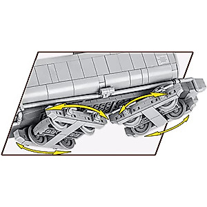 COBI Historical Collection Kriegslokomotive Baureihe 52 Locomotive