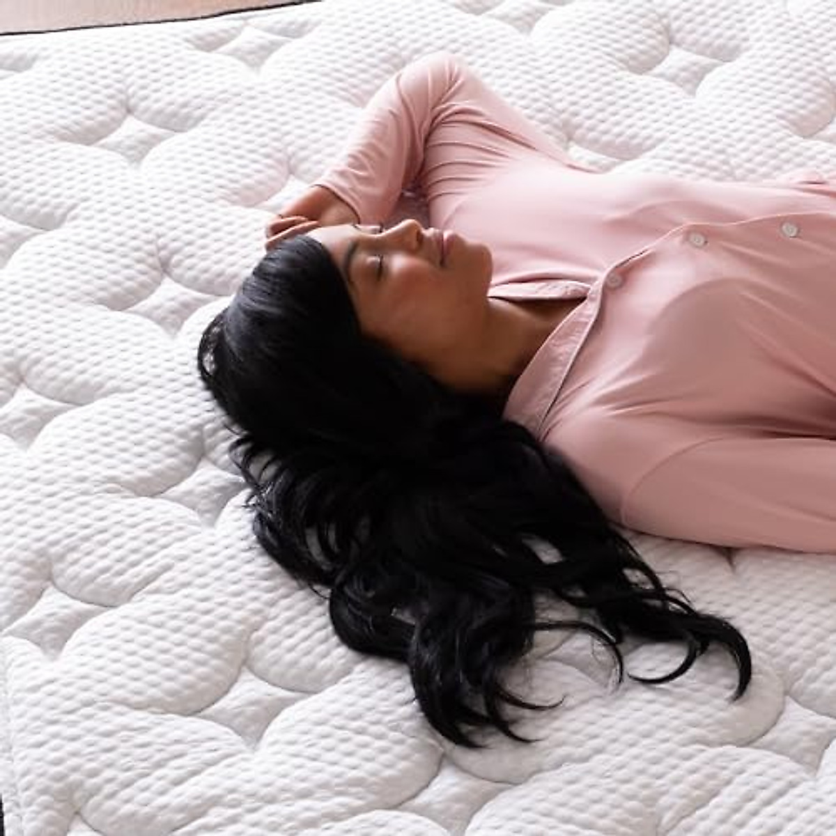 GhostBed Flex 13 Inch Cool Gel Memory Foam & Innerspring Hybrid Mattress, Medium Feel, Made in The USA, Full