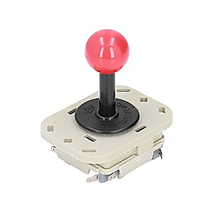 Arcade Joystick, 50 Million Taps Lightweight Portable Comfortable Grip Simple Operation Arcade Buttons for Household for Recreational Machines