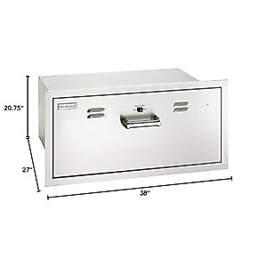 FireMagic Flush Mounted Electric Warming Drawer