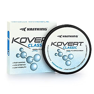 KastKing Kovert Classic Fluorocarbon Line250 Yd 12 lb