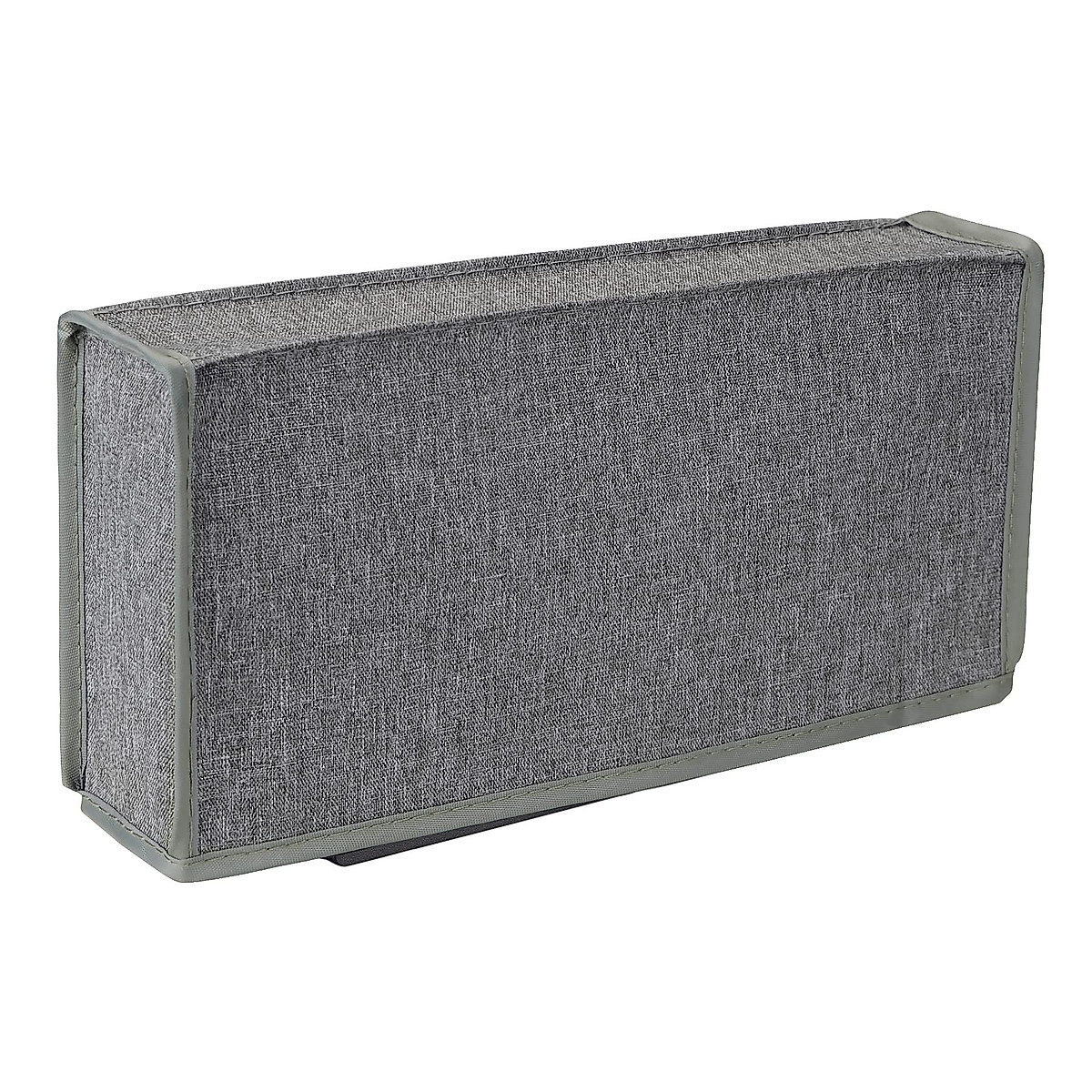 PlayVital Gray Nylon Dust Cover, Soft Neat Lining Dust Guard, Anti Scratch Waterproof Cover Sleeve for Nintendo Switch & Switch OLED Charging Dock