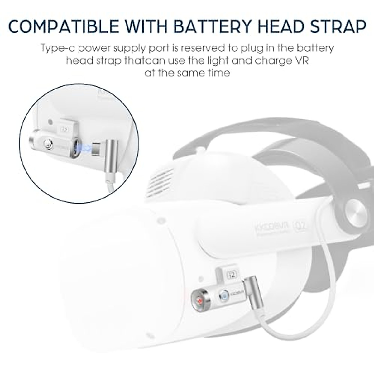 KKCOBVR I2 Indoor Ir Illuminator Infrared Light Compatible for Meta Quest 2 PSVR2,Sensor Tracking in Dark, Anti No-Light Disturbance Increase Vision