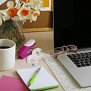 16 Pack Transparent Tape Clear Tape, Each Roll 3/4 x 1200 Inches for Office, Home, School