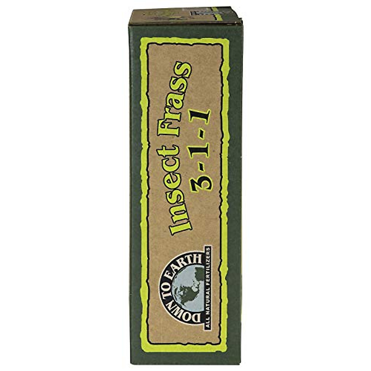 Down to Earth Organic Insect Frass Fertilizer Mix 3-1-1, 2lb