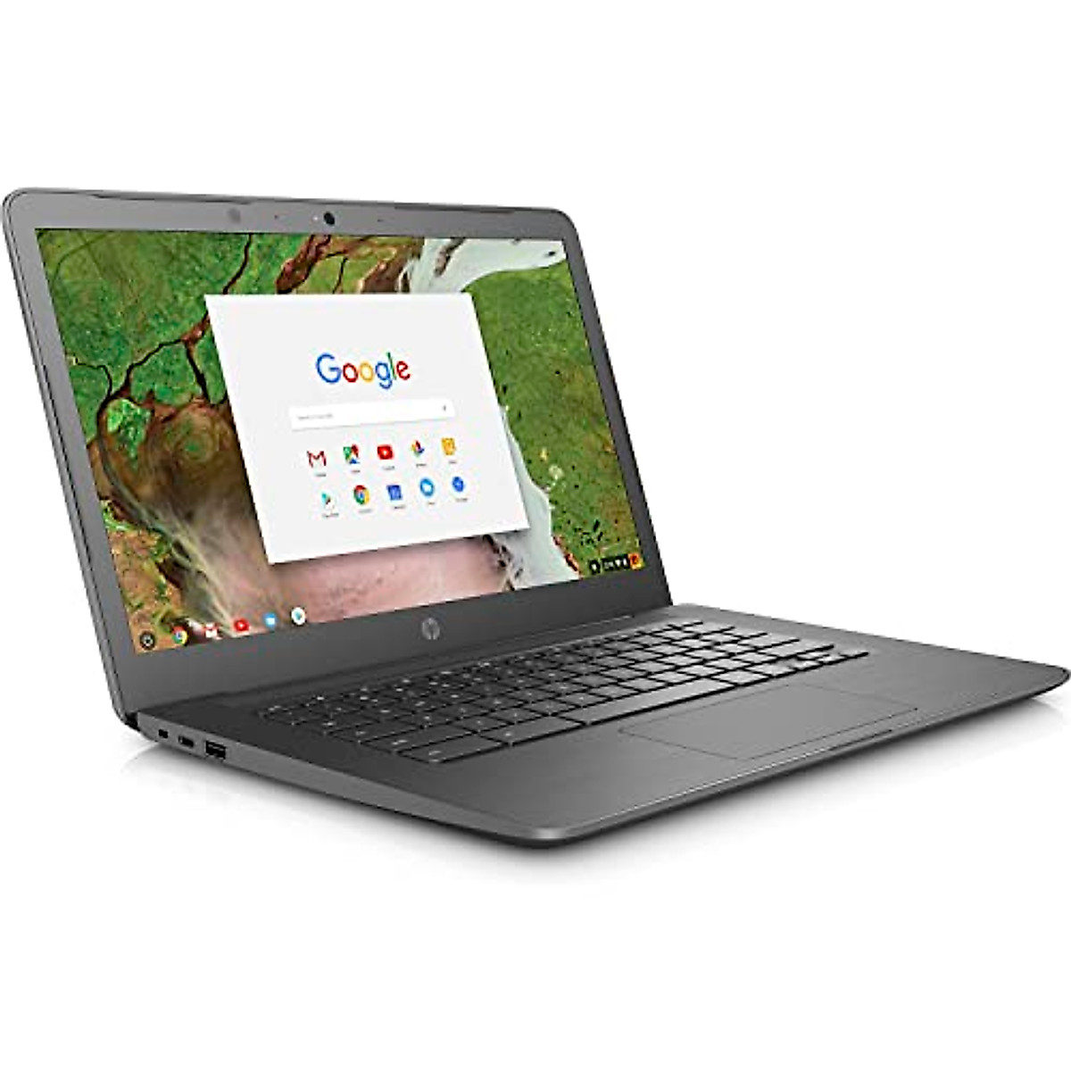 HP ChromeBook E14A G5 14" FHD(1920 x 1080) AMD A6-9220C, AMD Radeon Graphics 8GB DDR4 RAM, 64GB eMMC Storage, Chrome OS (Renewed)