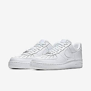 Nike Women's Air Force 1 '07, 112-white / White, 9