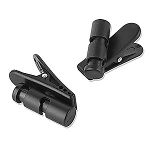Headphone Clip Earbud Cable Clamp Wire Clip Compatible for Bose SoundSport QC20,PowerBeat 3,MEE Audio M6 PRO,RHA MA750,Sennheiser IE 80S,Aiaiai TMA-2, David Clark One-X, H10-13S for IEM Cable