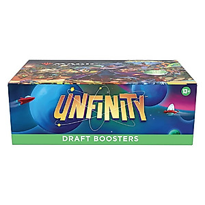 Wizards of The Coast Magic: The Gathering Unfinity Draft Booster Box | 36 Packs + Box Topper (505 Magic Cards)