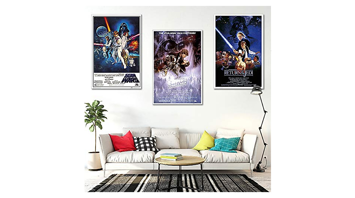 Star Wars Original Trilogy Posters - 3 Full-Size Screen Prints