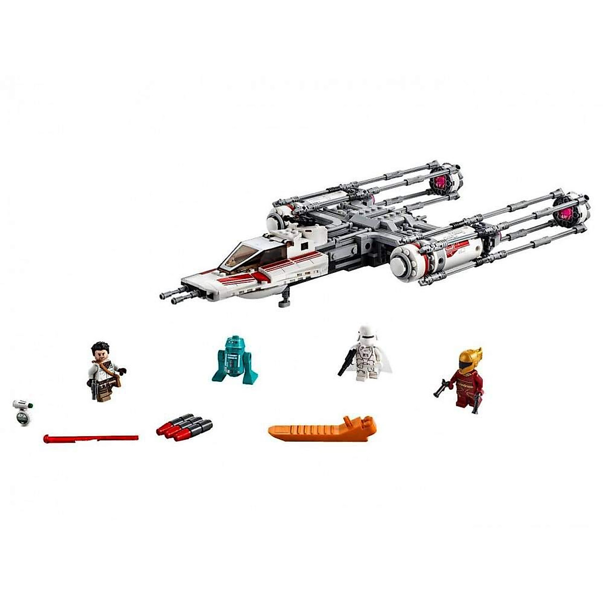 LEGO Star Wars: The Rise of Skywalker Resistance Y-Wing Starfighter 75249 New Advanced Collectible Starship Model Building Kit (578 Pieces)