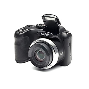 Kodak PIXPRO AZ252 Point & Shoot Digital Camera with 3” LCD, Black (Renewed)