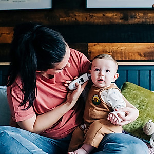 Tommee Tippee Closer to Nature Digital Ear Thermometer for Babies and Adults | 1 Second Results | Large LCD Display