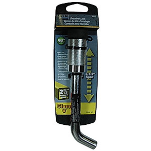 Reese Towpower 7033300 Chrome Class V Bent Pin Style Receiver Lock