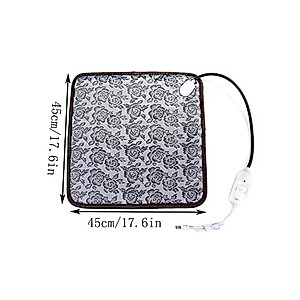 Pet Electric Blanket Waterproof, Anti-bite, Wear-Resistant, Temperature Constant Temperature (17.6x17.6in)