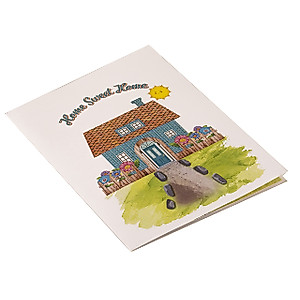iGifts And Cards Home Sweet Home 3D Pop Up Greeting Card - Cool Housewarming Present, House Surprise Gift, Homeowner Appreciation, Homecoming Celebration, Welcome Neighbor, Moving Announcement - 6x8