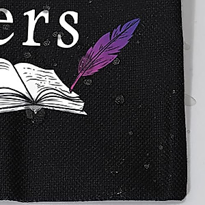 MBMSO Writer Tote Bag only the Strongest Women Become Writers Gifts Author Shoulder Bag Novelist Editor Gifts Canvas Bag (Writer Tote Bag black)