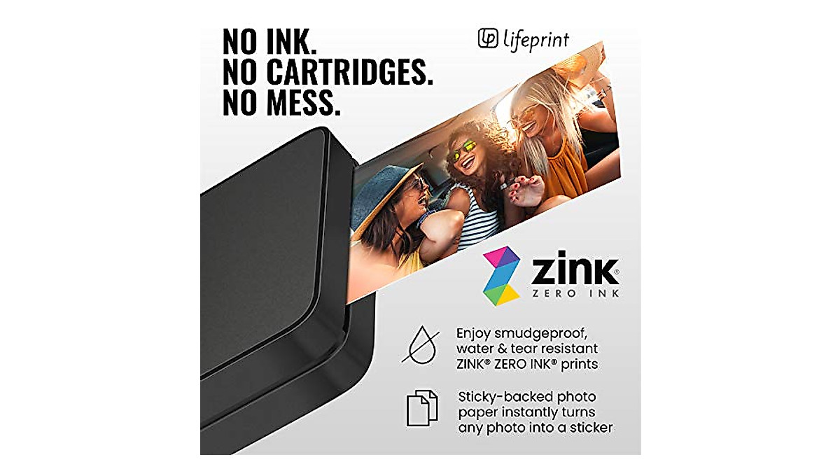 Lifeprint 2x3 Portable Photo Printer - Augmented Reality Fun