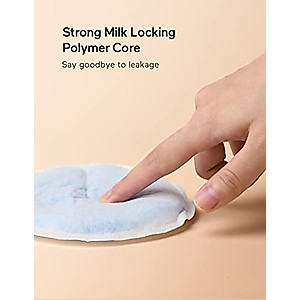 Momcozy Super Soft Nursing Pads Disposable, Fast Absorbent 120 Count Breast Pads for Breastfeeding, Extra Fit & Leak-Proof Nipple Pads, Portable
