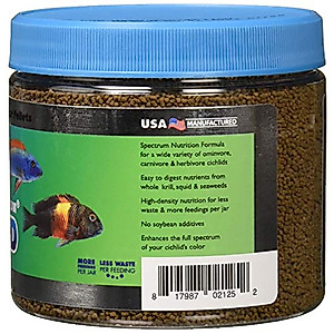 New Life Spectrum Naturox Series Cichlid Formula Supplement, 300g