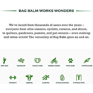 Bag Balm - 0.33 Ounce On-the-Go Tube (4-Pack)