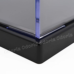 Odoria Clear Acrylic Assembly Required Display Box Case 12.2" High Dustproof Figure Display