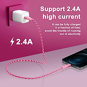 Hrbzo Charger Cable [Apple MFi Certified] USB A to Cable Nylon Braid 【1 Pack 3FT】 Compatible with iPhone 13/13Pro/12Pro Max/12Pro/12/11Pro Max/11Pro/11/XS and More