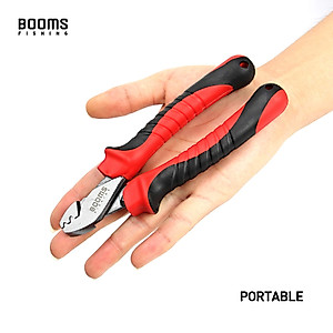 Booms Fishing CP2 Fishing Crimping Tool for Single-Barrel Sleeves, with 300pcs Sleeves
