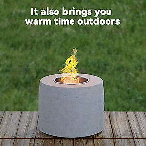 Tabletop Fire Pit Alcohol Fireplace Portable Tabletop Fireplace Mini Fire Bowl for Home Decor Use at Valentine's Day, Party, Dining Time, and Birthday